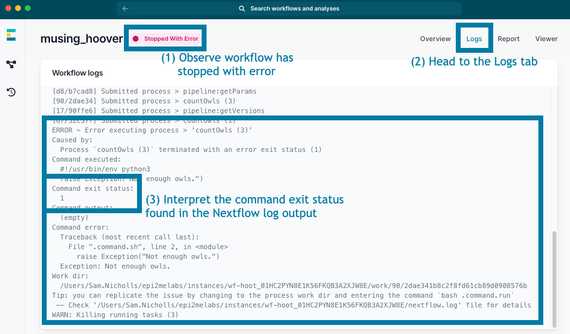 How to interpret exit codes | EPI2ME Blog