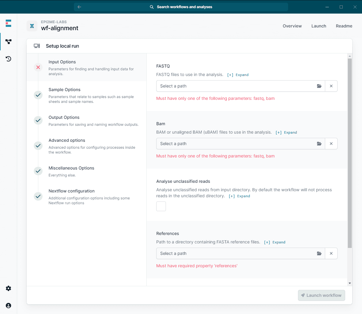 Input directory structure for EPI2ME workflows | EPI2ME Blog