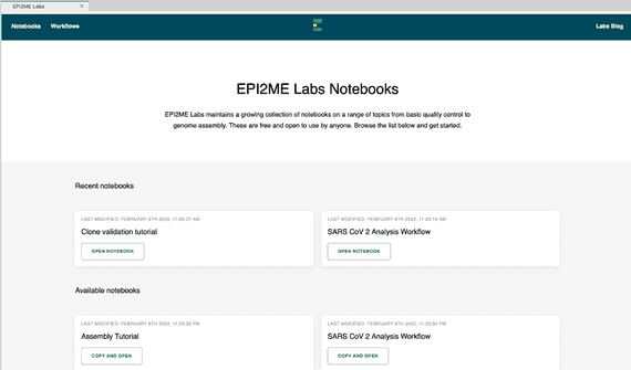 Nextflow and Jupyter Labs | EPI2ME Blog